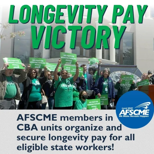 AFSCME Members Win on Longevity Pay, AB522 | AFSCME Local 4041